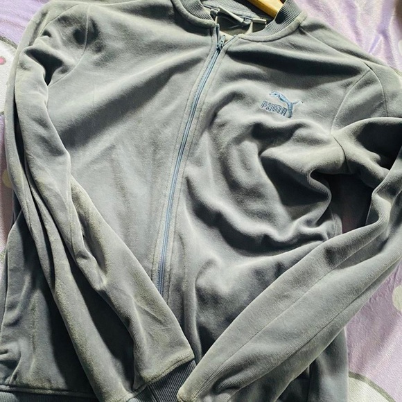 Puma | Tops | Puma Velour Track Jacket Size Small Puma Velour Fenty ...